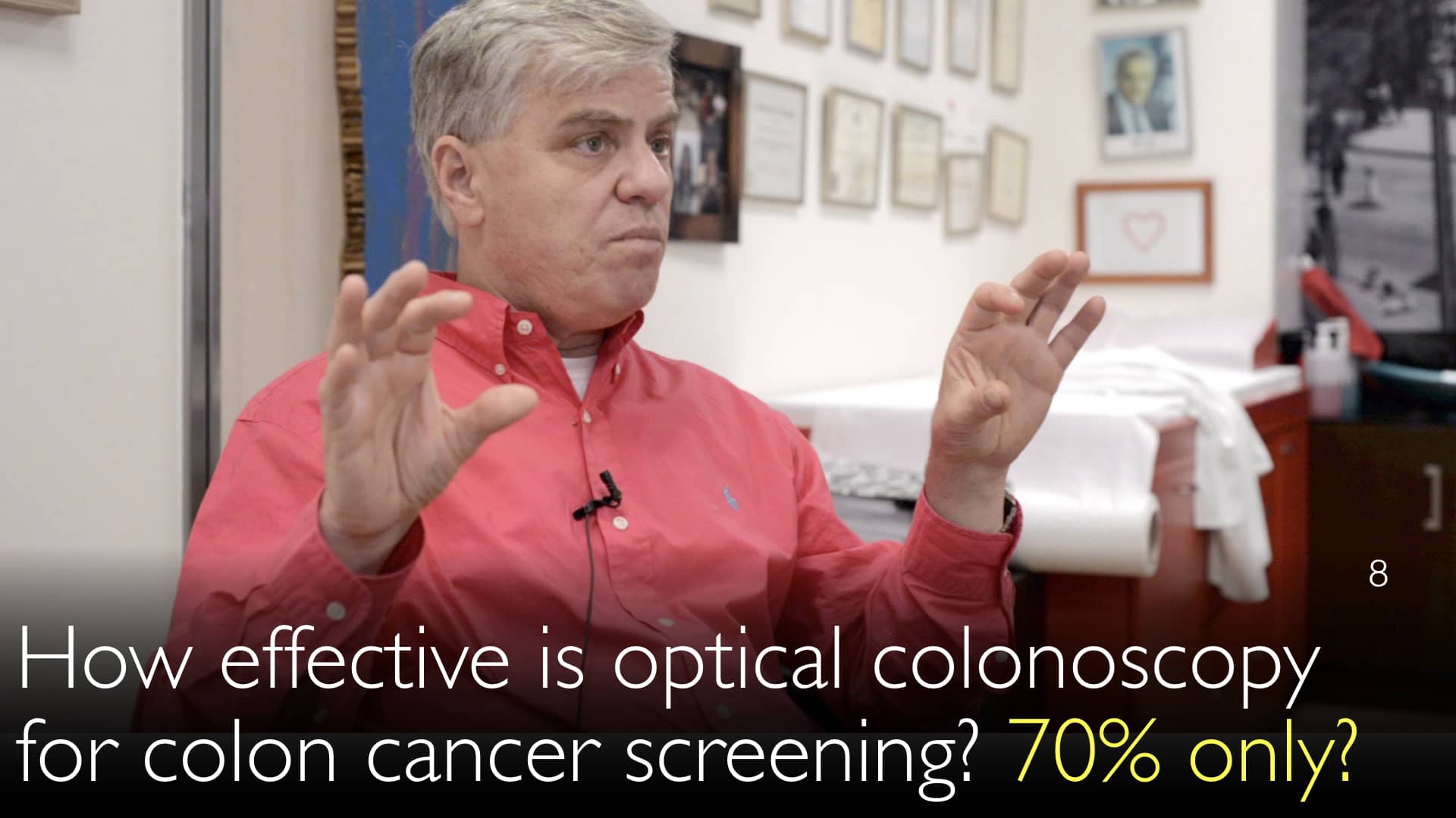 How good is optical colonoscopy for colon cancer screening? Only 70% e ...